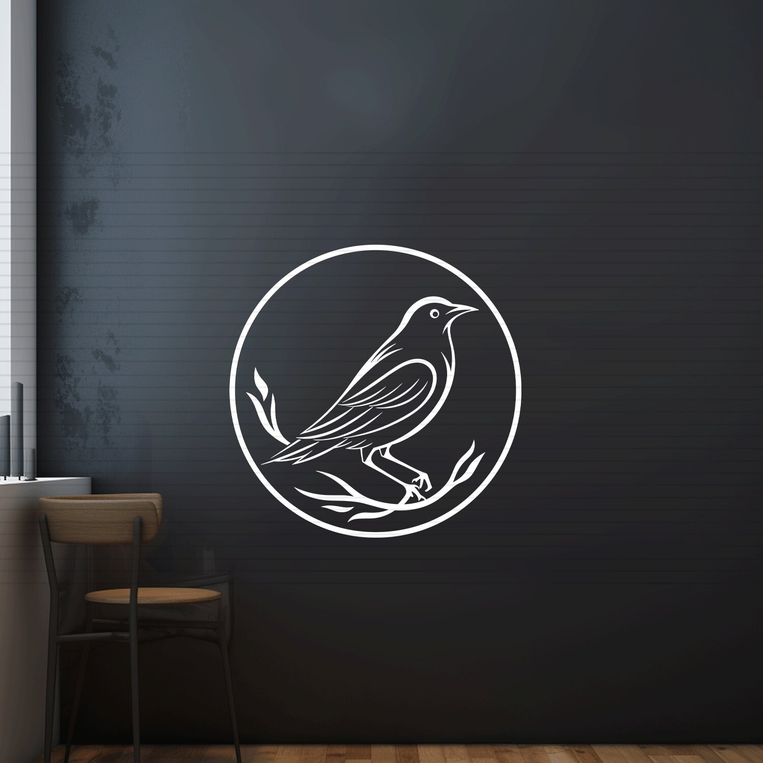 Boho Bird Logo Svg PNG EPS Dxf SVG Ai - Etsy
