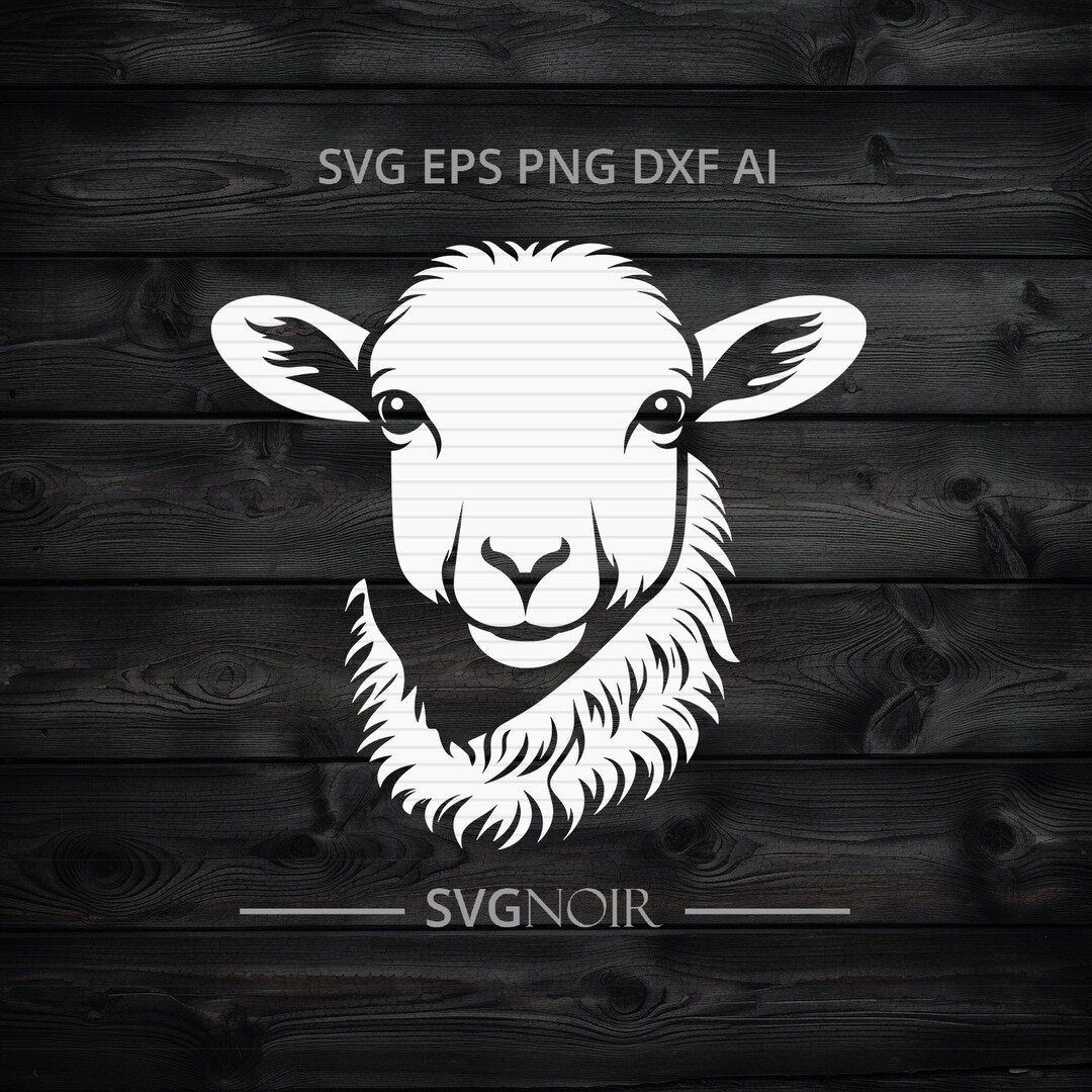 Sheep Svg PNG EPS Dxf SVG Ai - Etsy