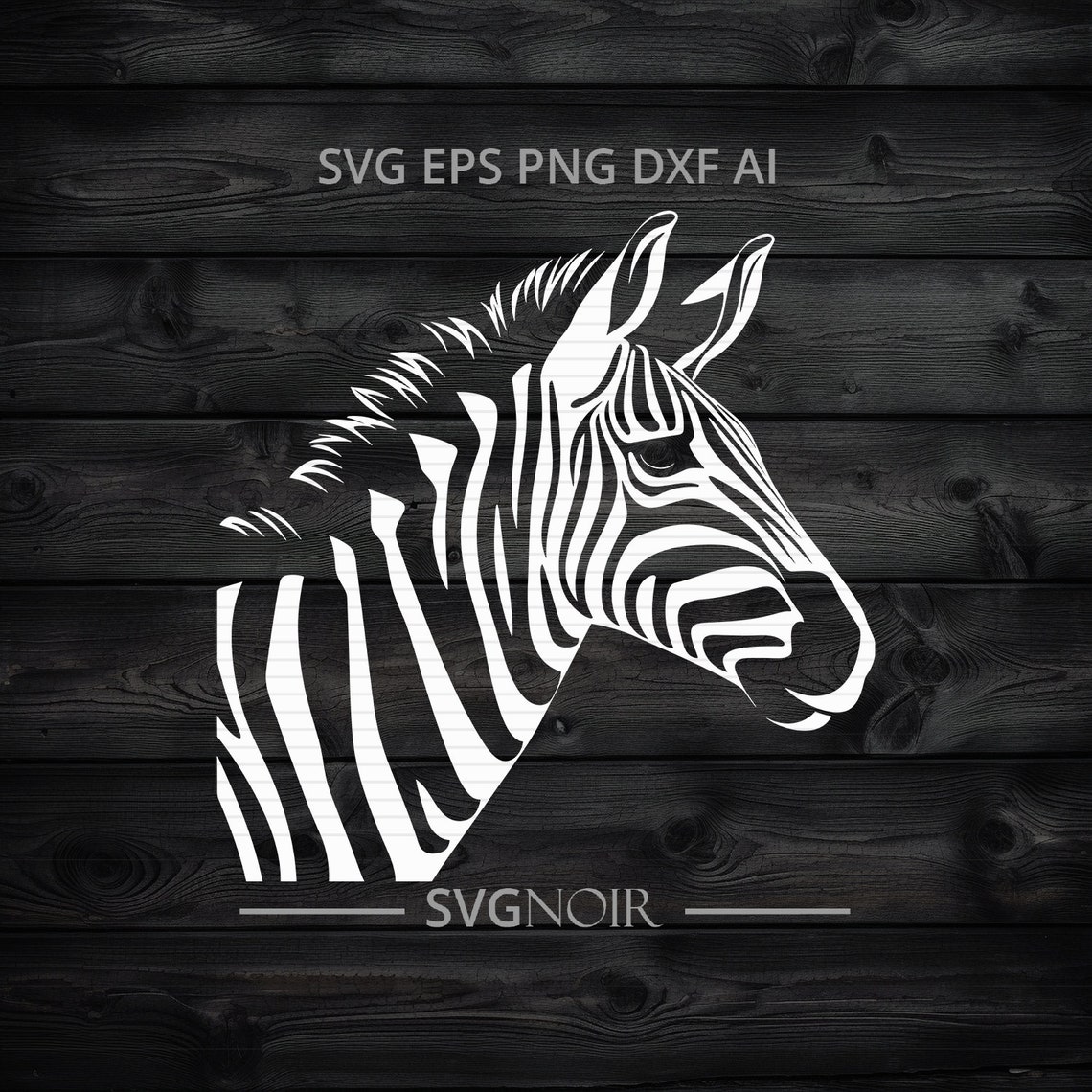Cebra svg / Gráfico vectorial / PNG EPS dxf SVG ai / - Etsy España