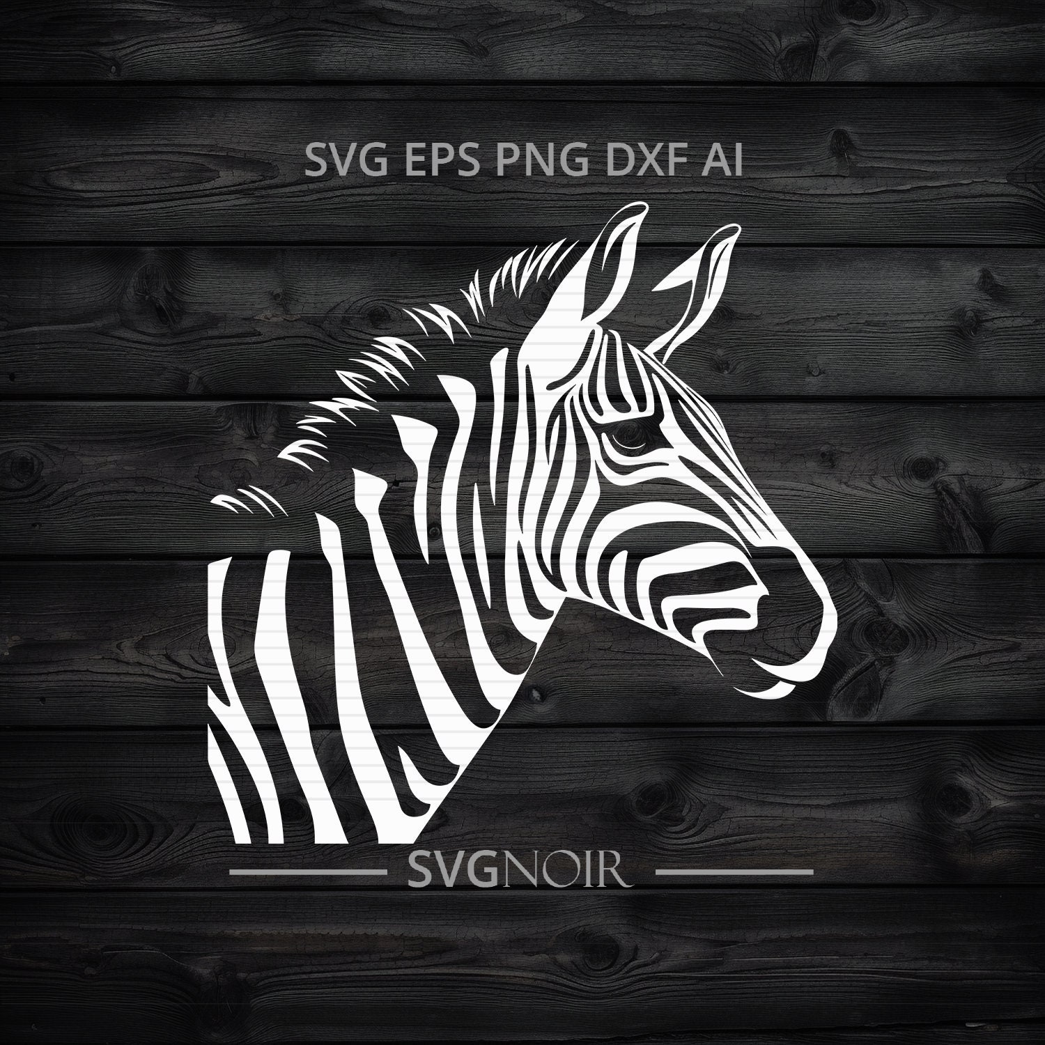 Cebra svg / Gráfico vectorial / PNG EPS dxf SVG ai / - Etsy España