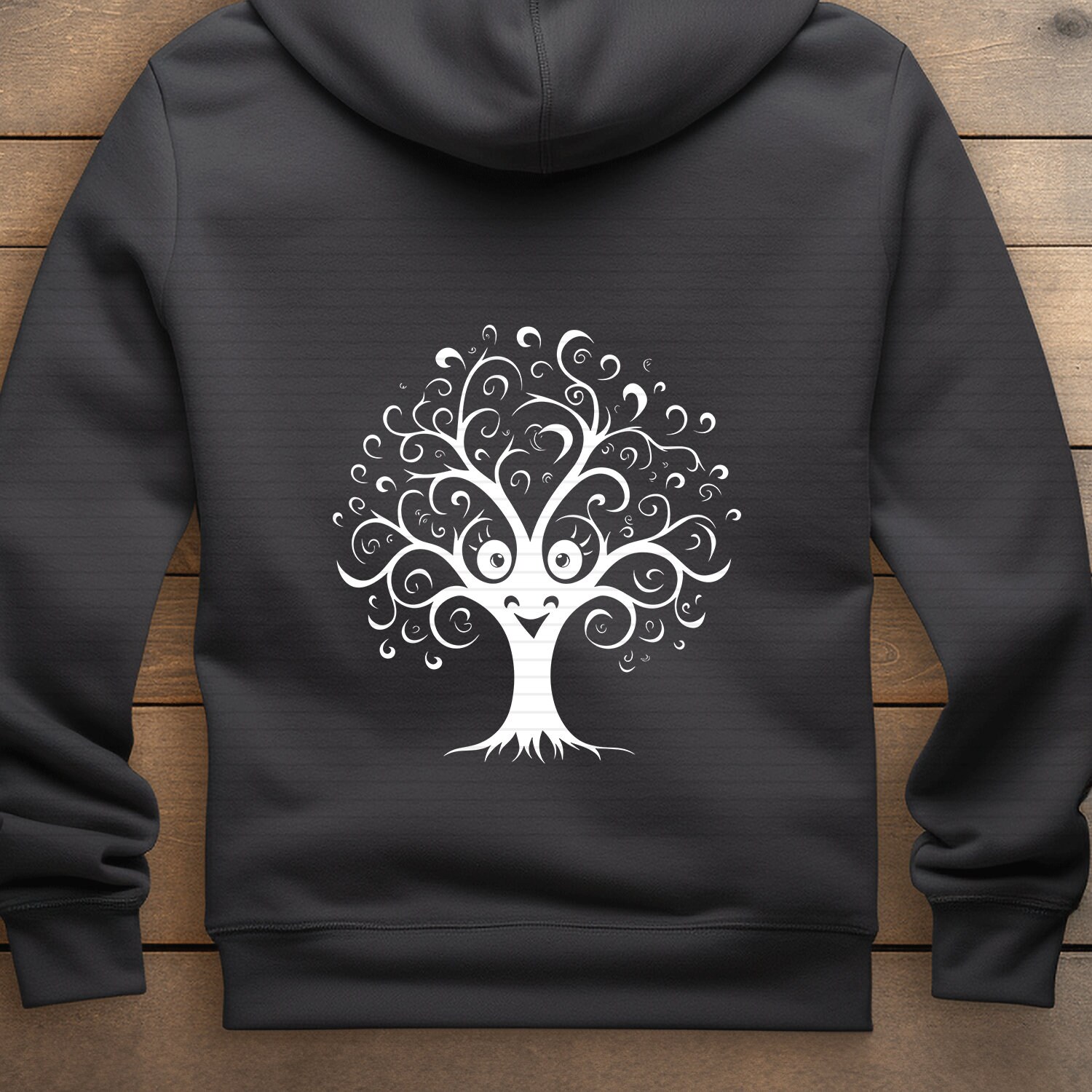 Whimsical Tree Svg Vector Graphic PNG EPS Dxf SVG Ai - Etsy