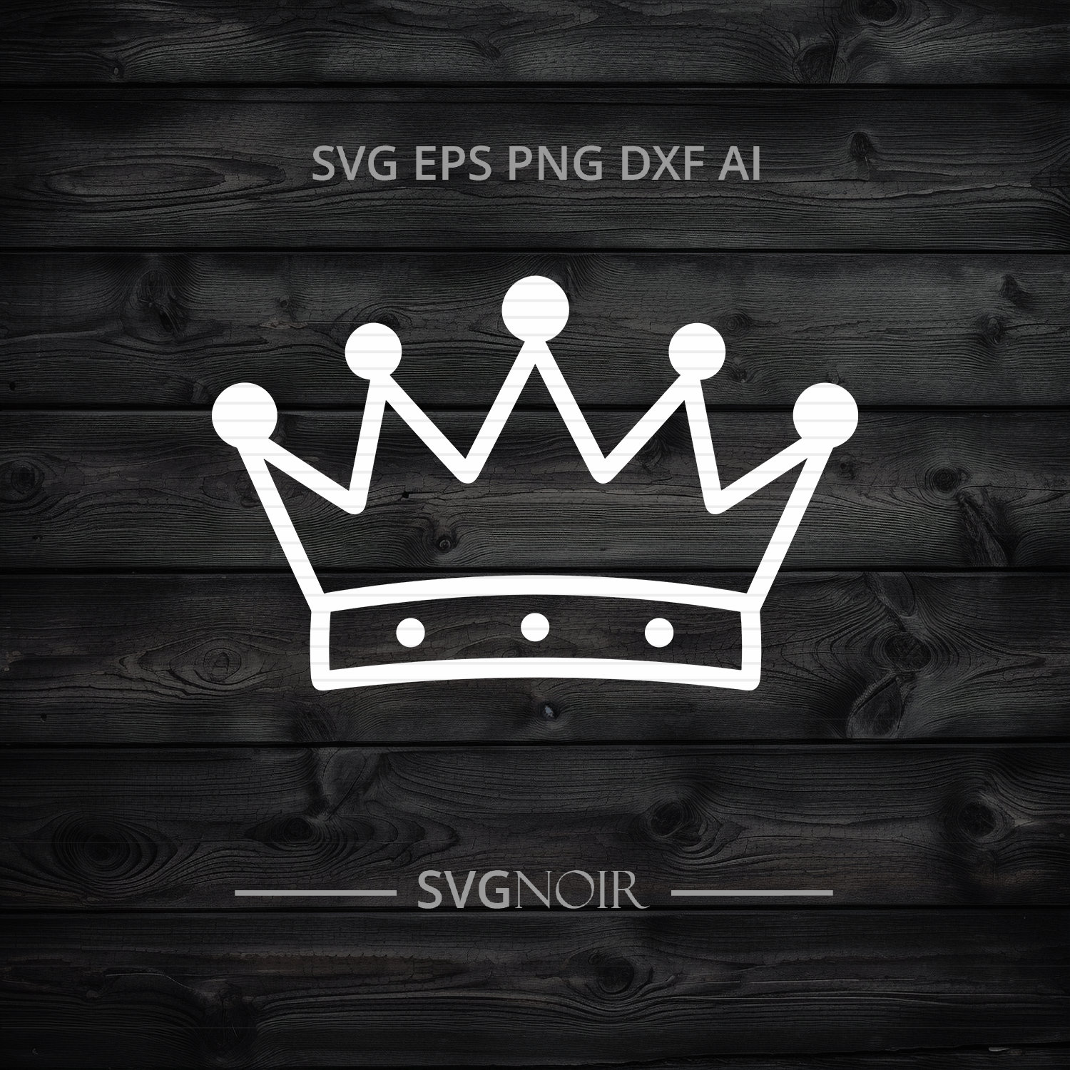 Crown Svg PNG EPS Dxf SVG Ai - Etsy