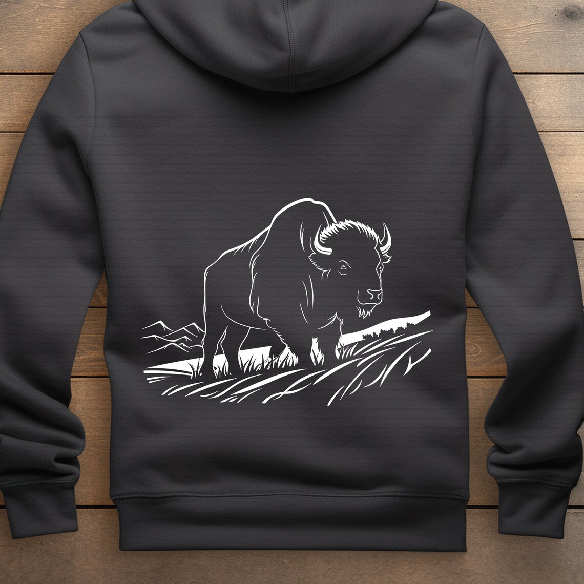 Bison Svg Vector Graphic PNG EPS Dxf SVG Ai - Etsy Canada
