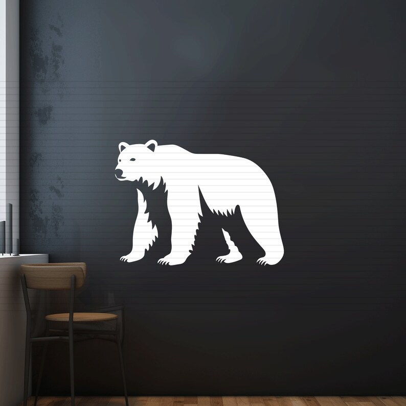 Polar Bear Svg PNG EPS Dxf SVG Ai - Etsy