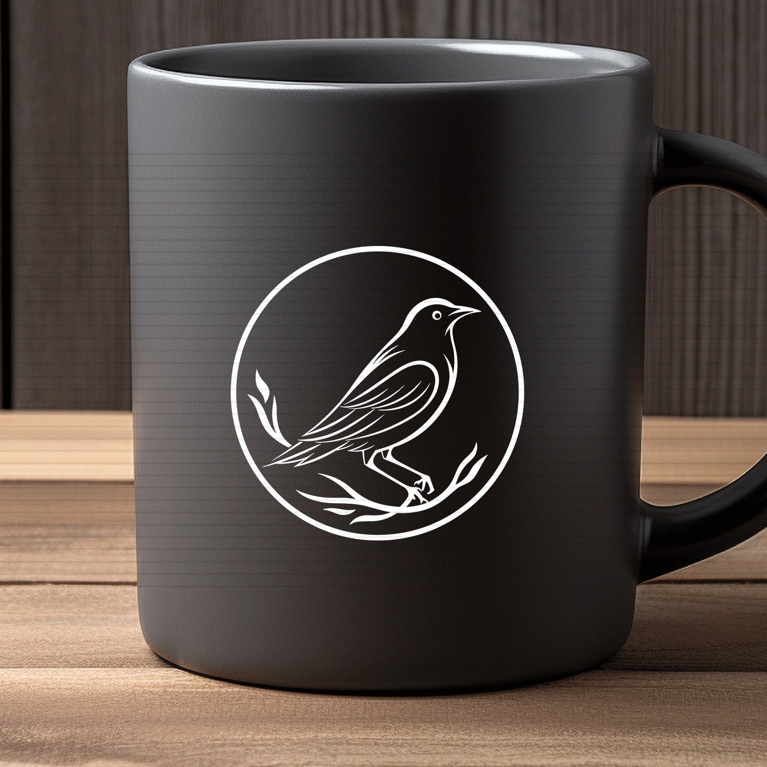 Boho Bird Logo Icon Svg PNG EPS Dxf SVG Ai - Etsy