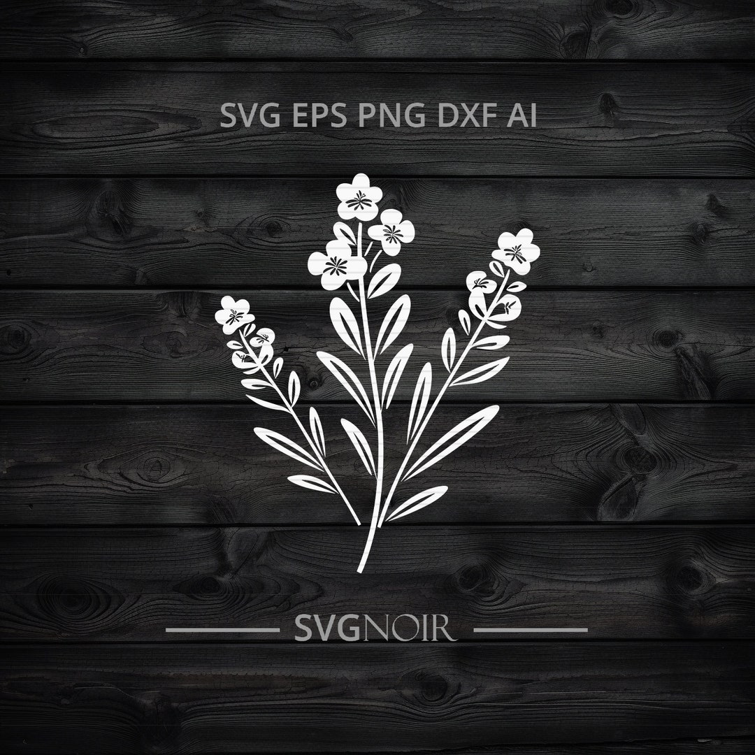Lavender Svg PNG EPS Dxf SVG Ai - Etsy