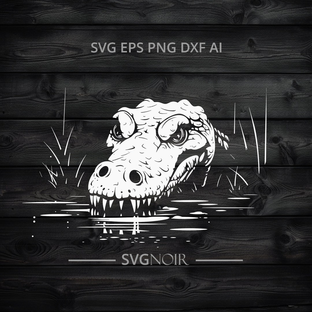 Crocodile Svg PNG EPS Dxf SVG Ai Files - Etsy