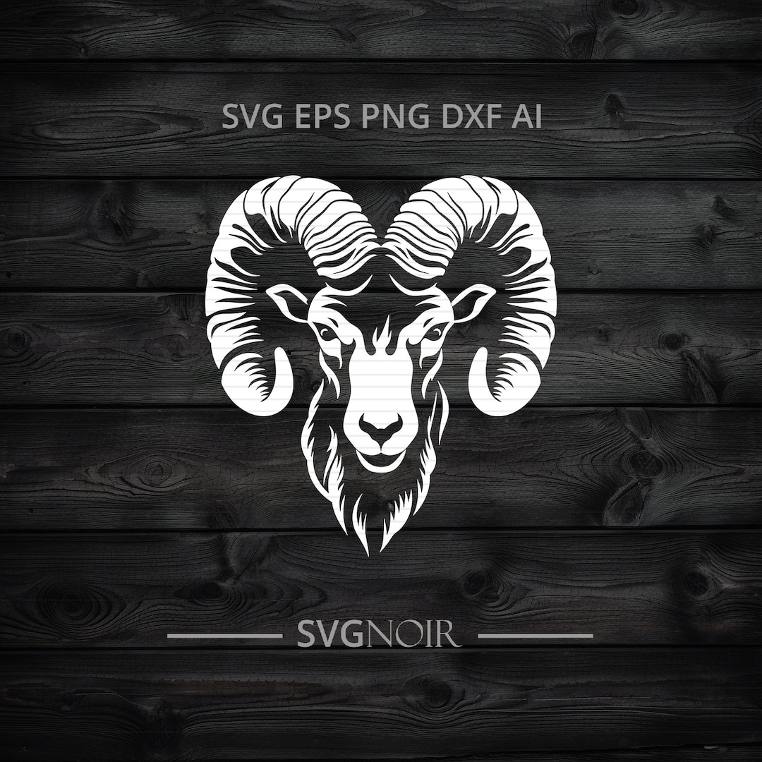 Big Horn Schaf svg PNG EPS dxf SVG ai - Etsy.de