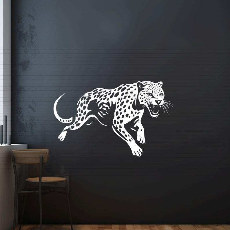 Cheetah Svg Vector Graphic PNG EPS Dxf SVG Ai - Etsy