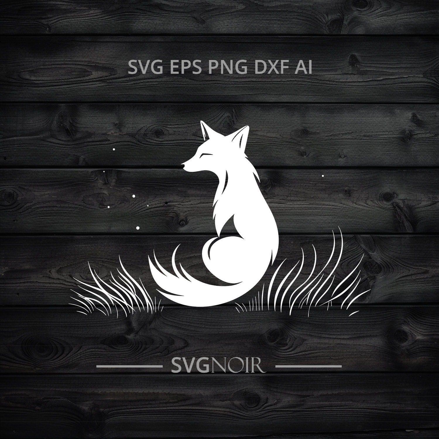 Fox Svg Vector Graphic PNG EPS Dxf SVG Ai - Etsy