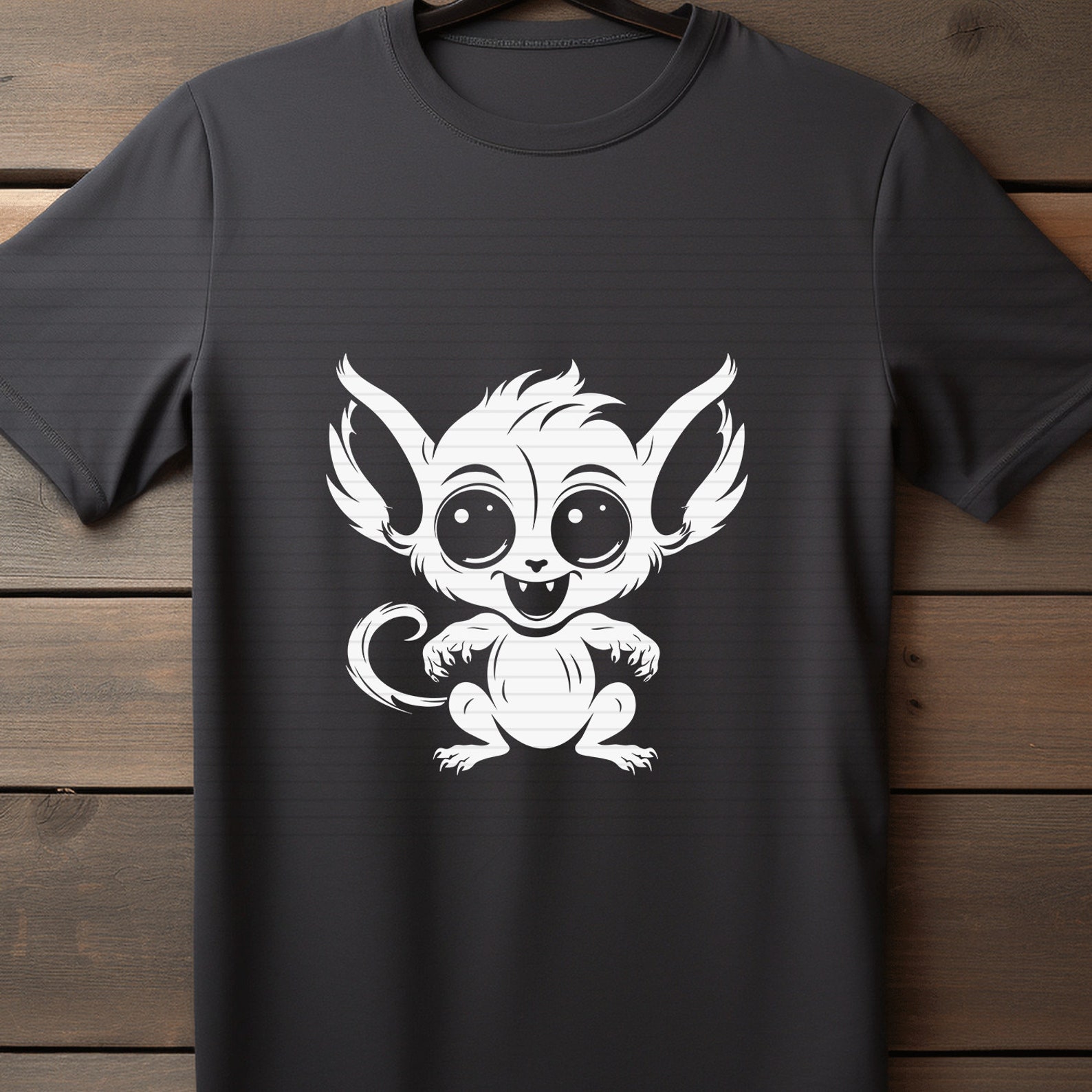 Baby Tarsier Svg PNG EPS Dxf SVG Ai - Etsy