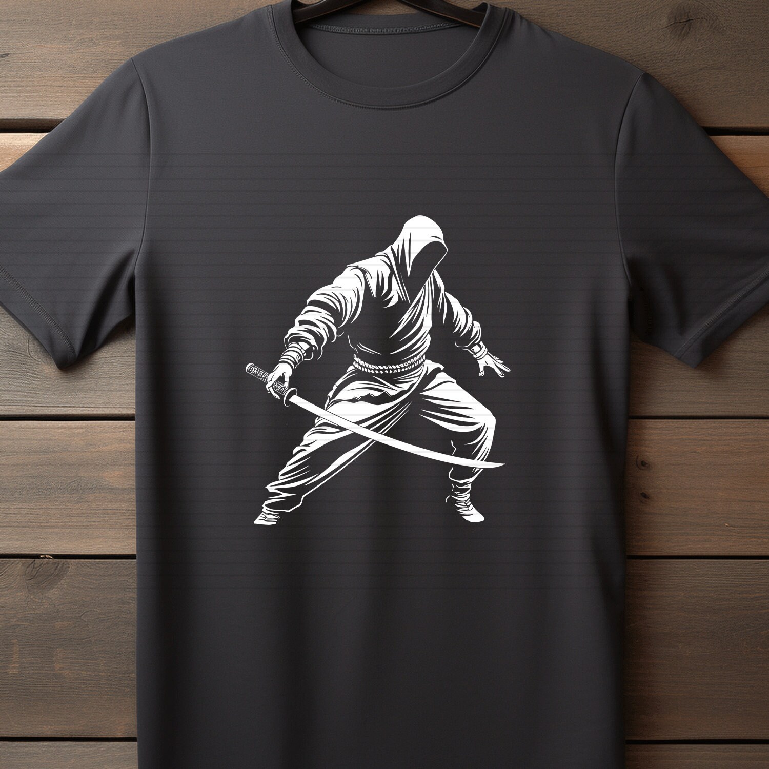 Ninja Svg PNG EPS Dxf SVG Ai - Etsy