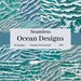 SVG, Digital Paper, Ocean Waves Style, Seamless Waves and Ocean Designs ...