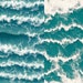 SVG, Digital Paper, Ocean Waves Style, Seamless Waves and Ocean Designs ...