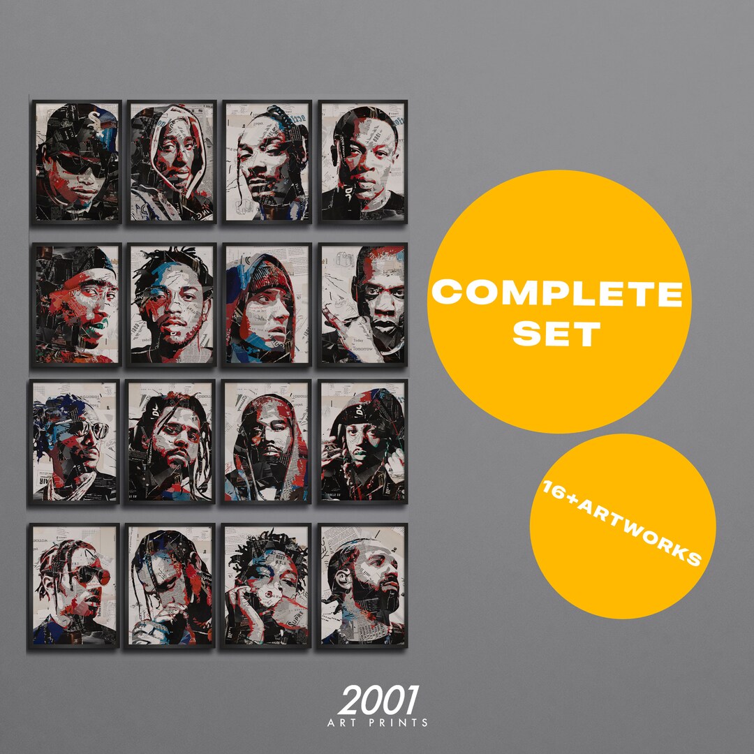 Digital Download Complete Set 90s Oldschool Trap Hiphop Music Rapper ...