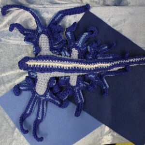 Cute Crochet Nudibranch Plush Sea Slug After Glaucus Atlanticus Cute ...