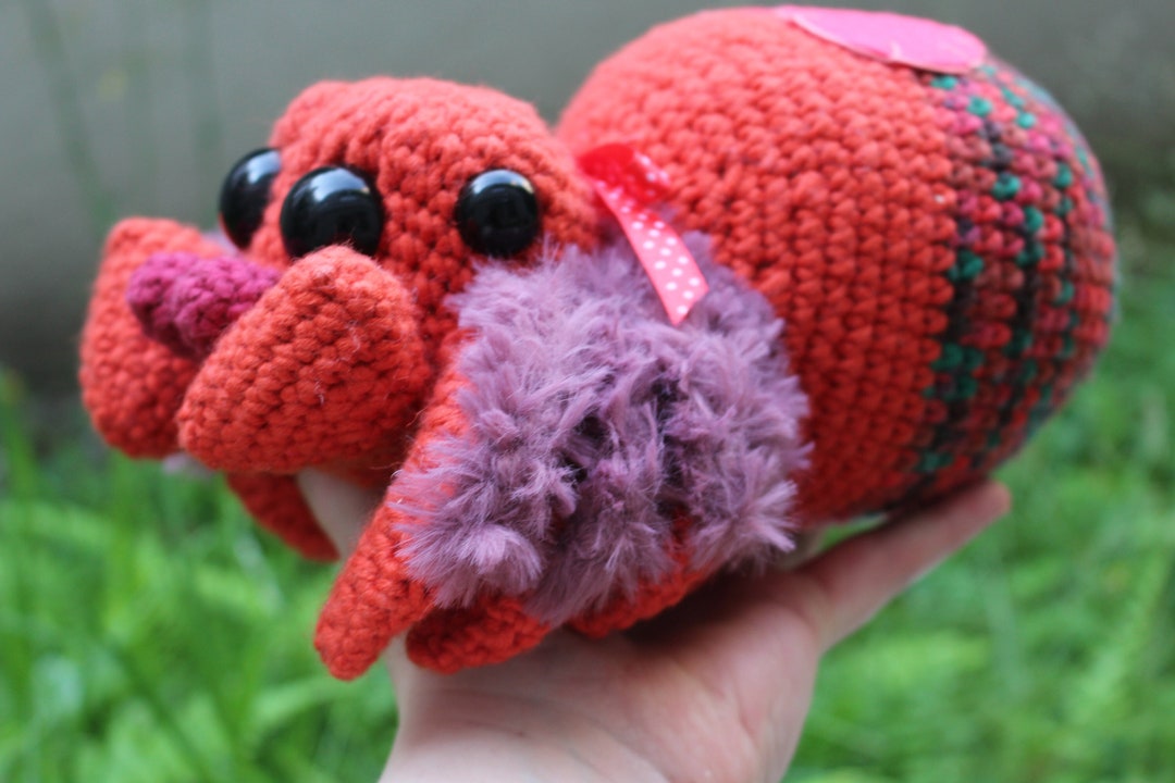 Cute Crochet Jumping Spider Jumping Spider Plush Jumper Cute Jumping ...