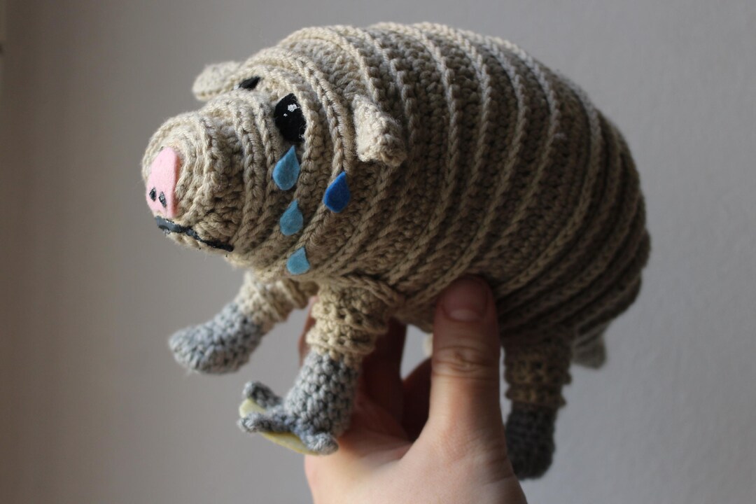 Squonk Crochet Pattern Lacrimacorpus Dissolvens Sad Cryptid Folklore ...