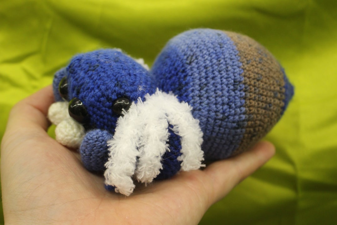 Cute Crochet Jumping Spider Jumping Spider Plush Jumper Spider - Etsy