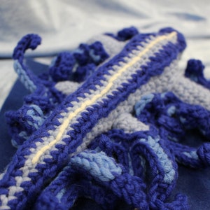 Cute Crochet Nudibranch Plush Sea Slug After Glaucus Atlanticus Cute ...