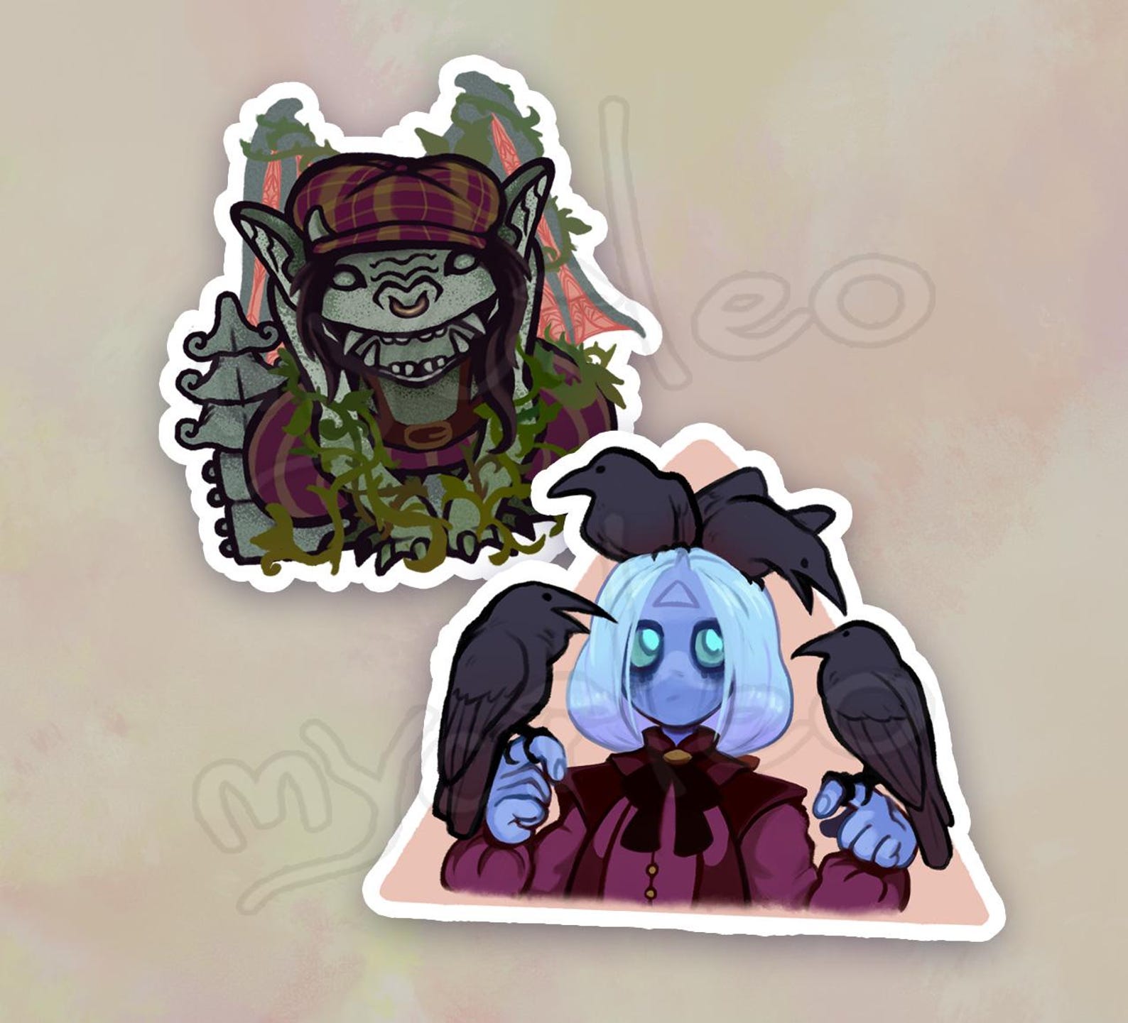 Deadlock Ivy/vindicta Stickers - 2.5" Sticker | Deadlock - Etsy