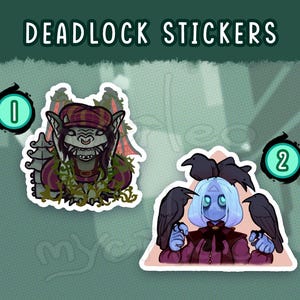 Deadlock Ivy/vindicta Stickers - 2.5" Sticker | Deadlock - Etsy