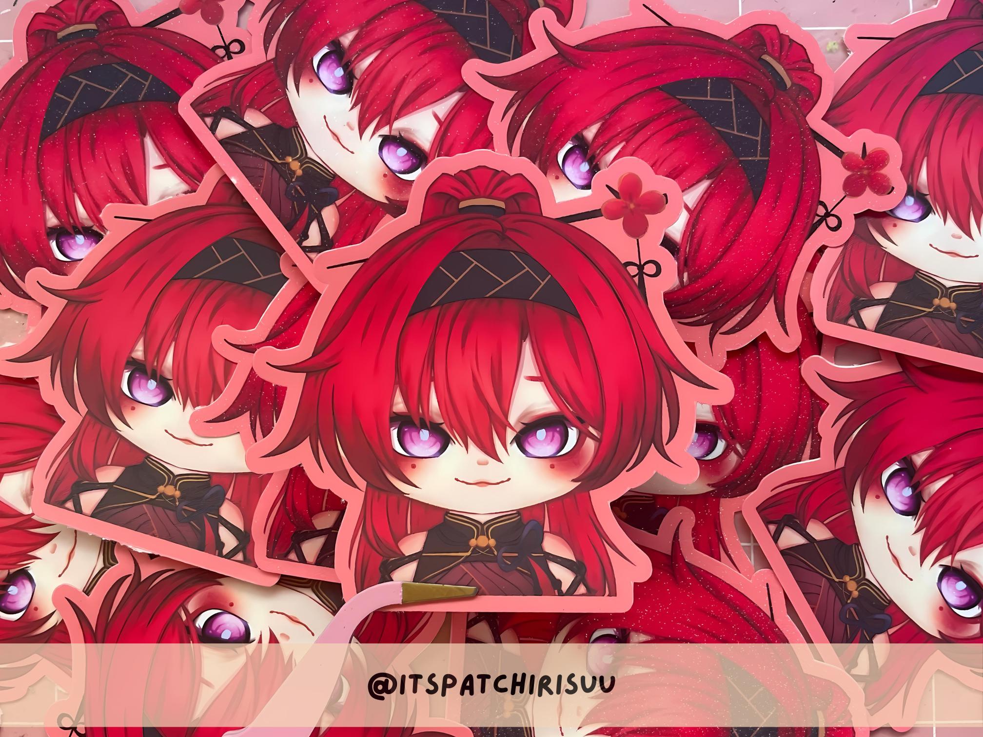 Camellya Sticker Wuthering Waves Stickers Geshu Lin Yinlin Jinyan ...