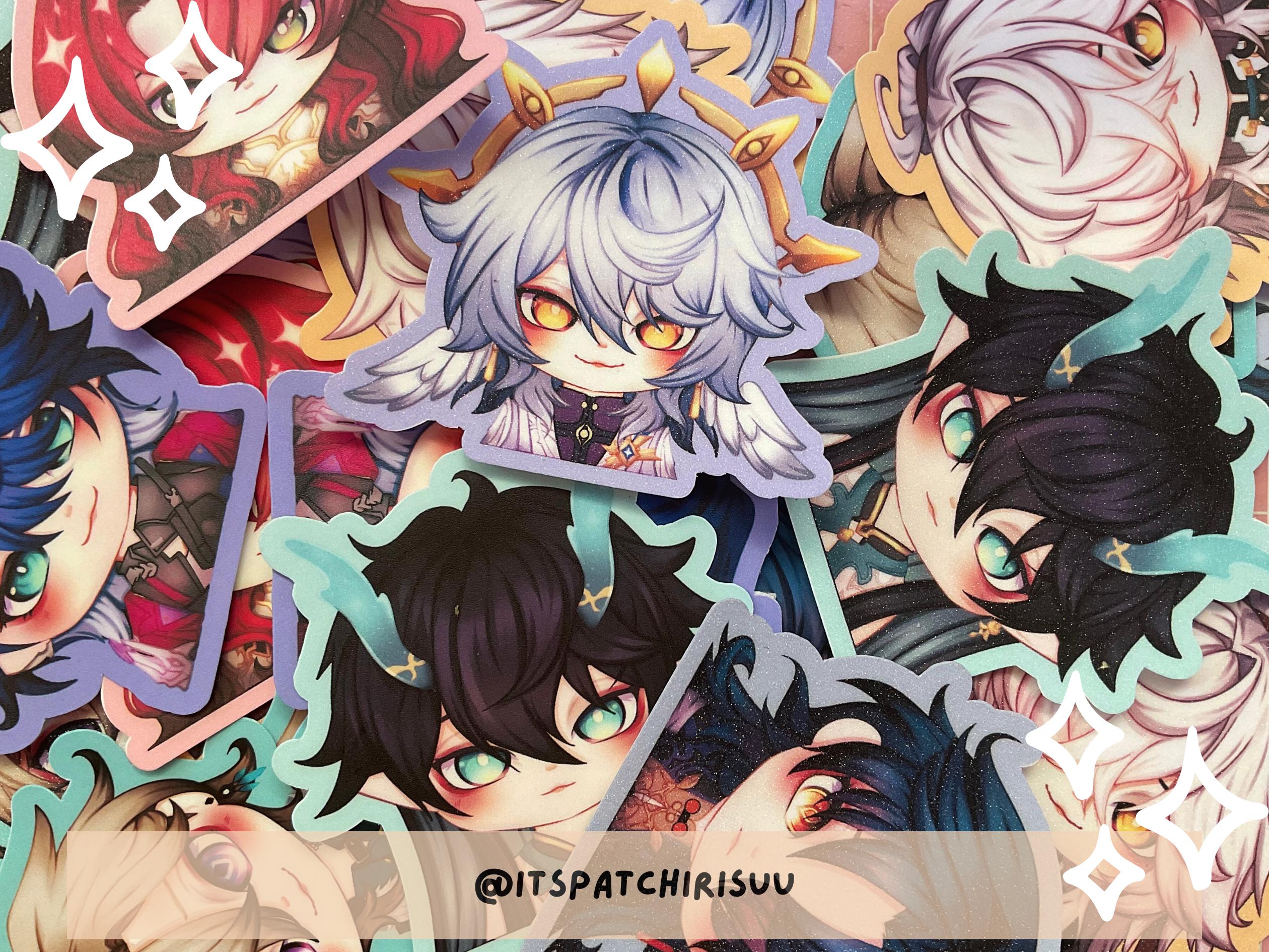 Honkai Star Rail Chibi Sticker | Aventurine | Dr. Ratio | Sunday ...
