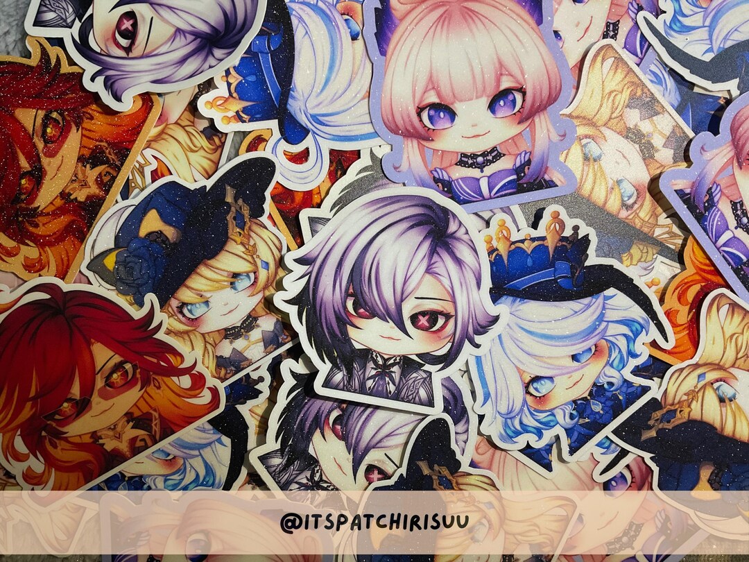 Genshin Impact Stickers Kokomi Stickers Mavuika Sticker Furina Sticker ...