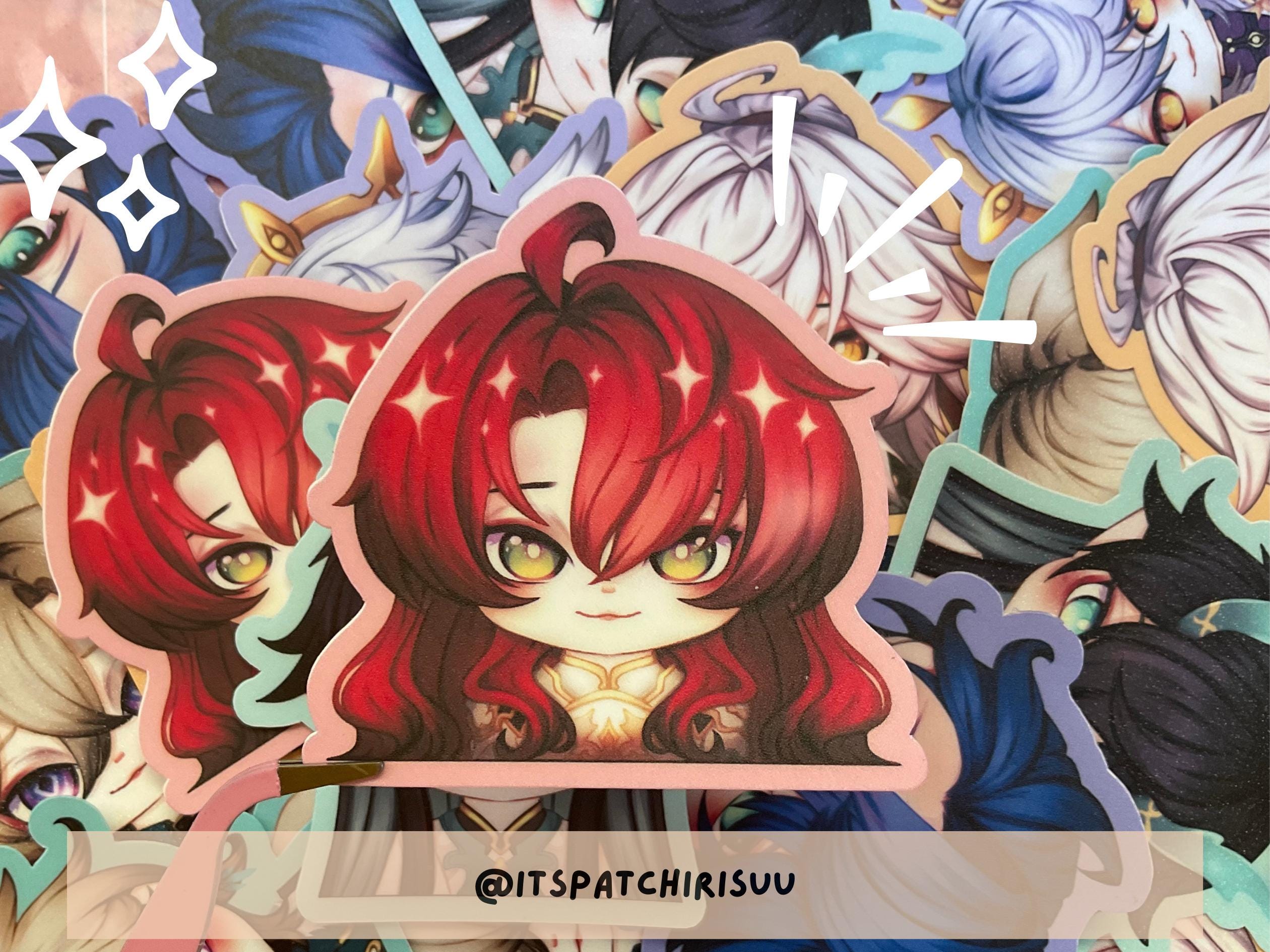 Honkai Star Rail Chibi Sticker | Aventurine | Dr. Ratio | Sunday ...