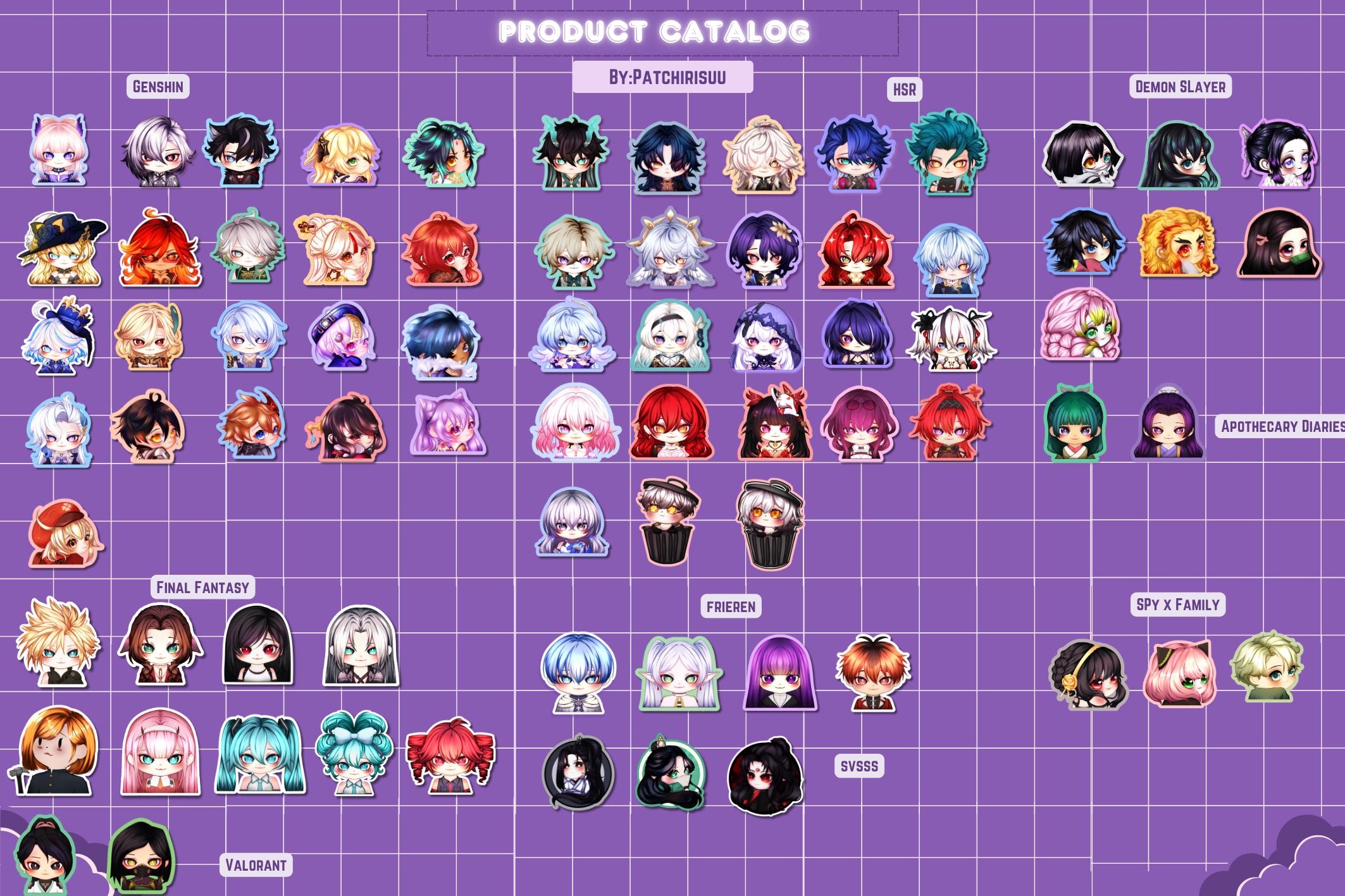 Honkai Star Rail Chibi Sticker | Aventurine | Dr. Ratio | Sunday ...