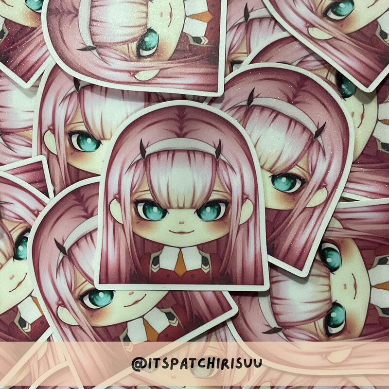 Zero Two Stickers - Etsy