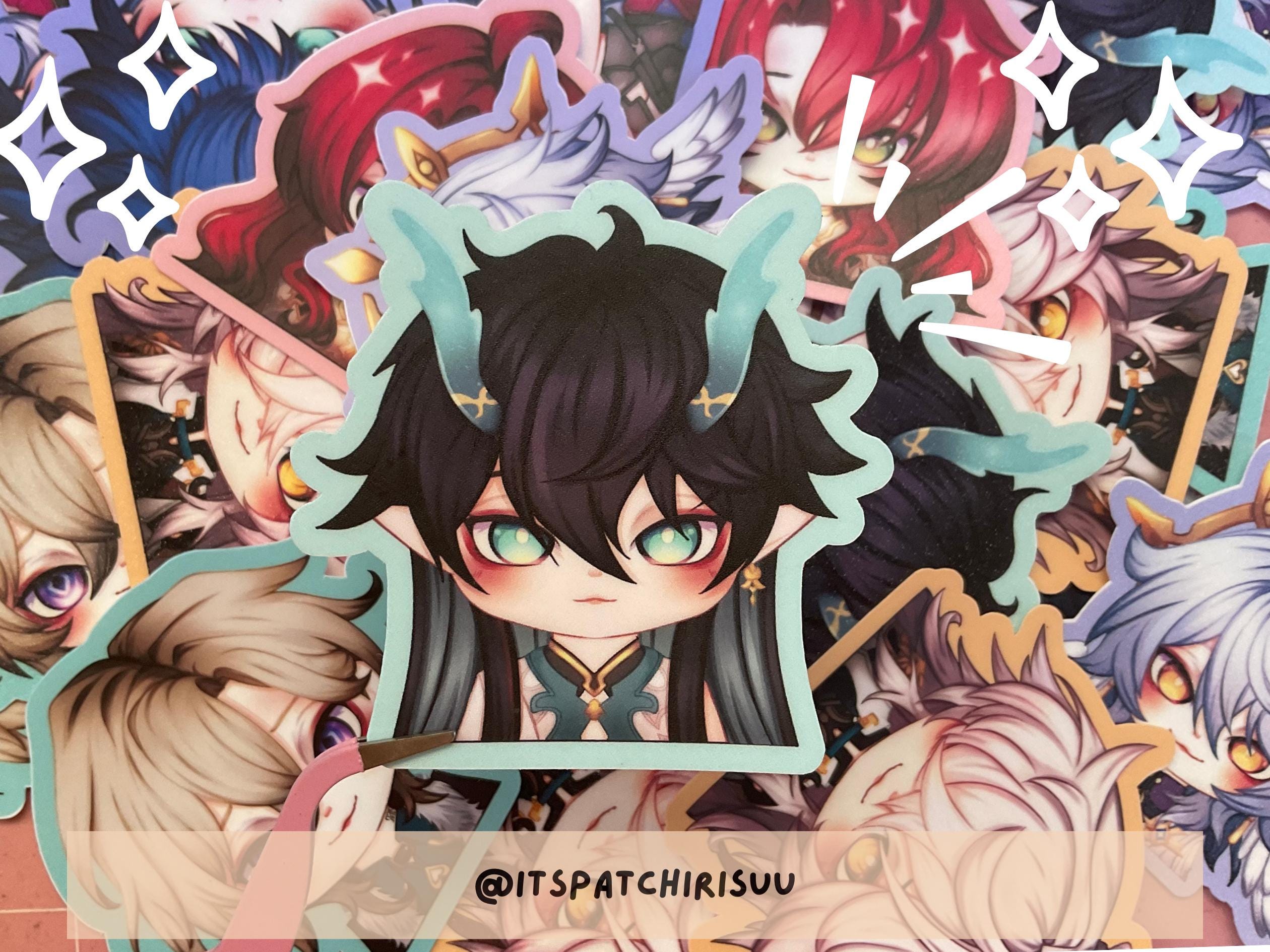 Honkai Star Rail Chibi Sticker | Aventurine | Dr. Ratio | Sunday ...
