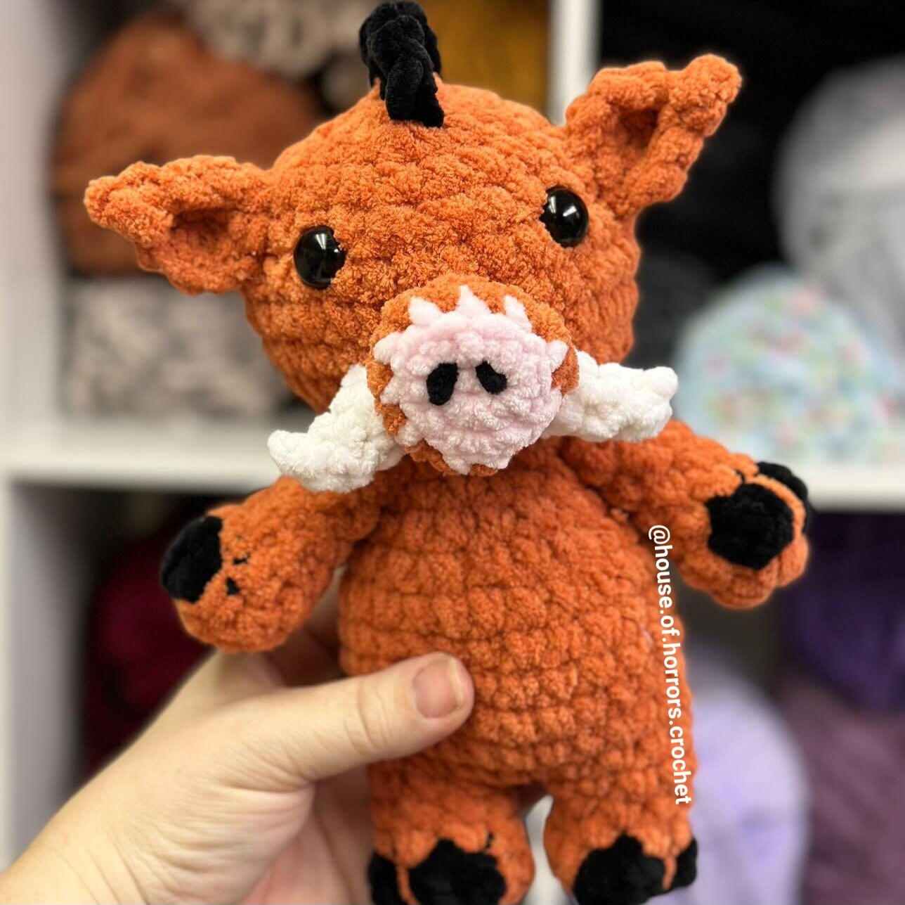 Teeny Tots Warthog PDF Pattern - Etsy