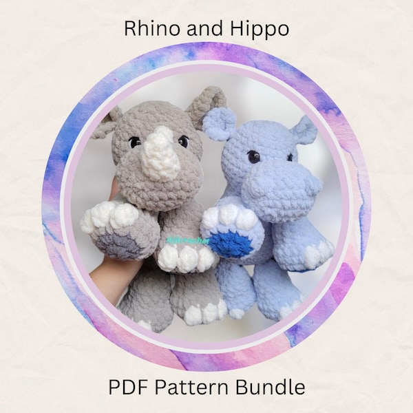 Rhino Sewing Pattern - Etsy