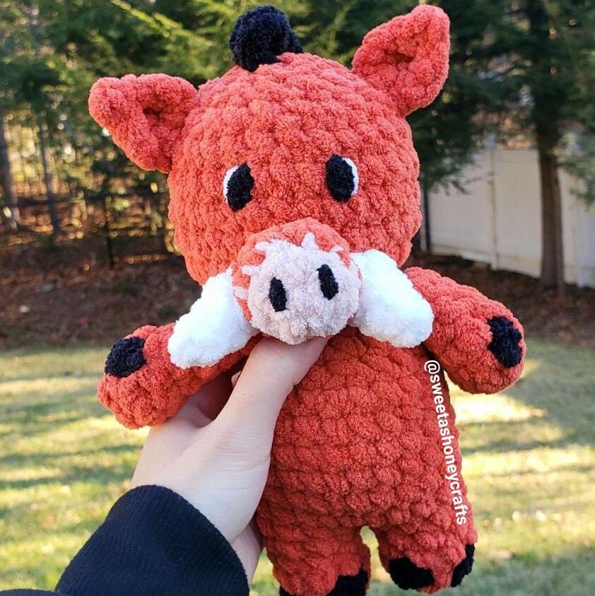 Teeny Tots Warthog PDF Pattern - Etsy