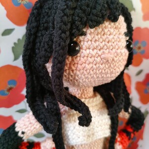 Amigurumi Pattern Final Fantasy VII Tifa Doll Crochet - Etsy