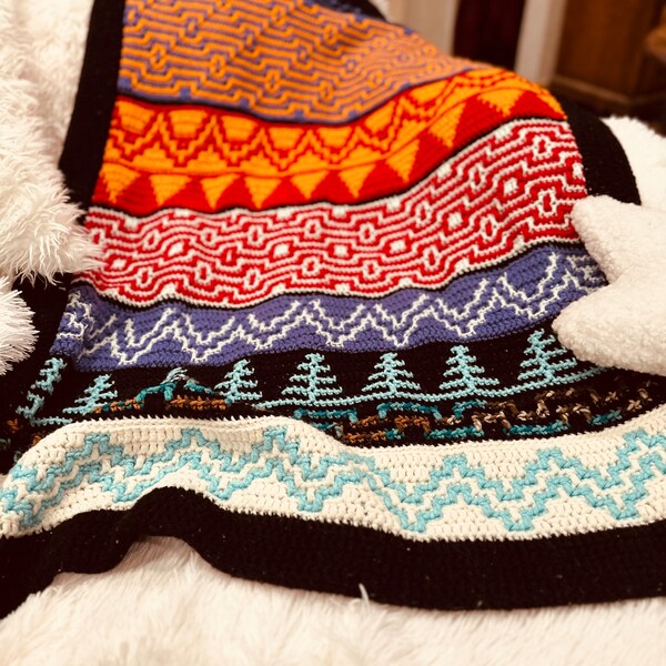Bohemian Throw - Etsy
