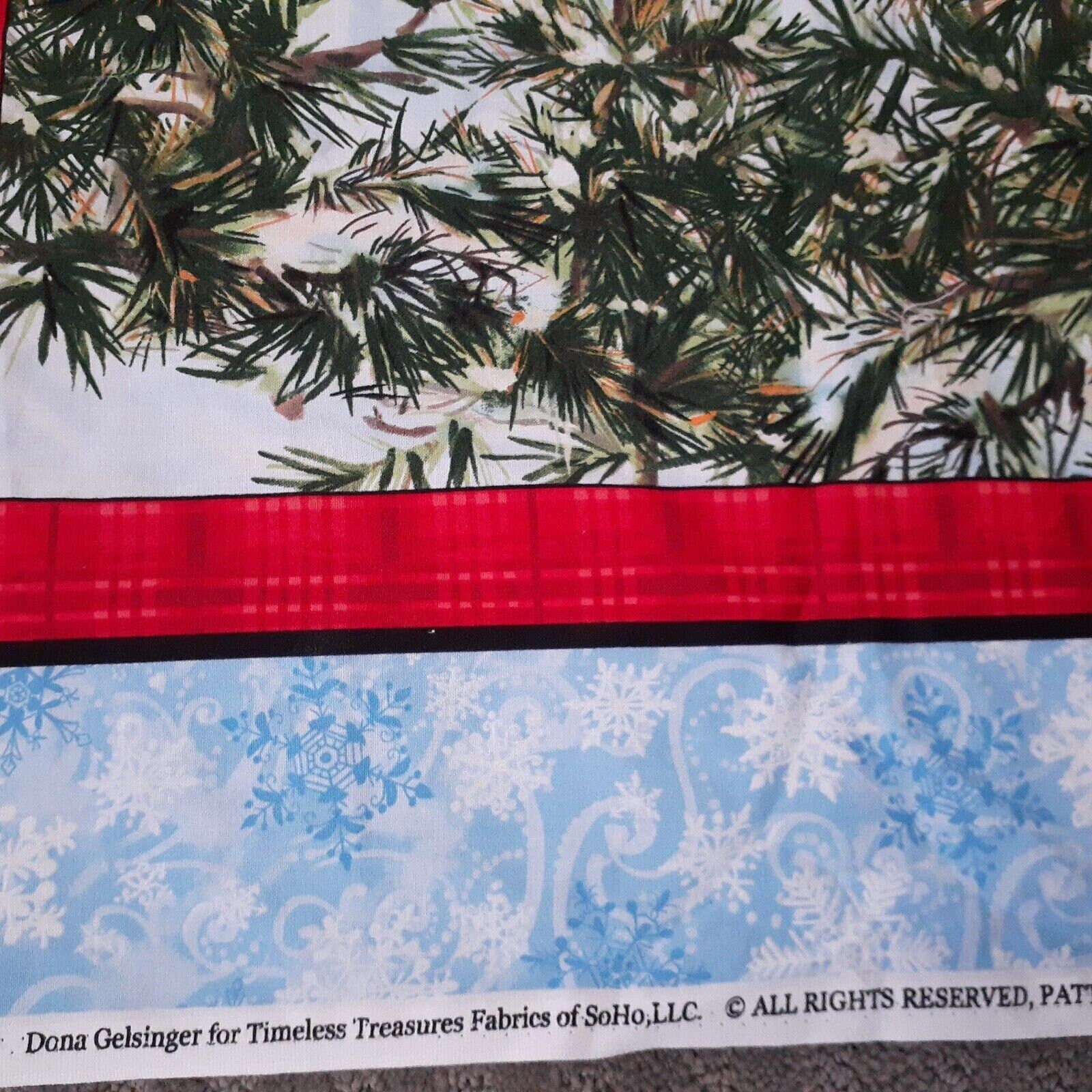 23 X 43 Panel Snowman Letters Snow Panel Cotton Fabric Panel Dona ...