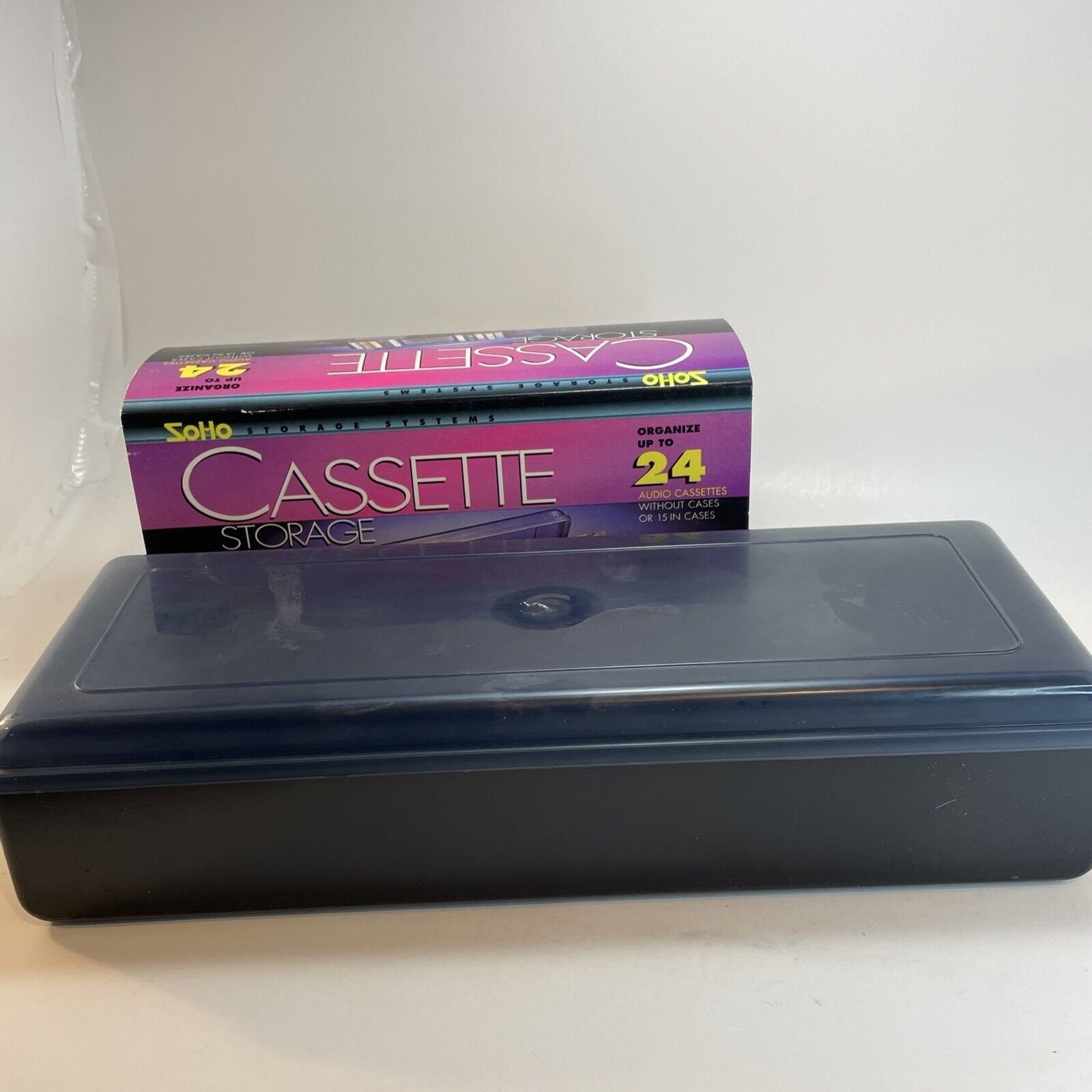 Vintage Soho Convertible Cassette Tape Case 15 Cassettes - Etsy