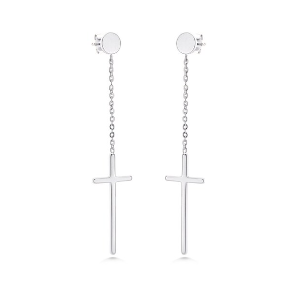 Stainless Steel Womens Hanging Earrings Etsy