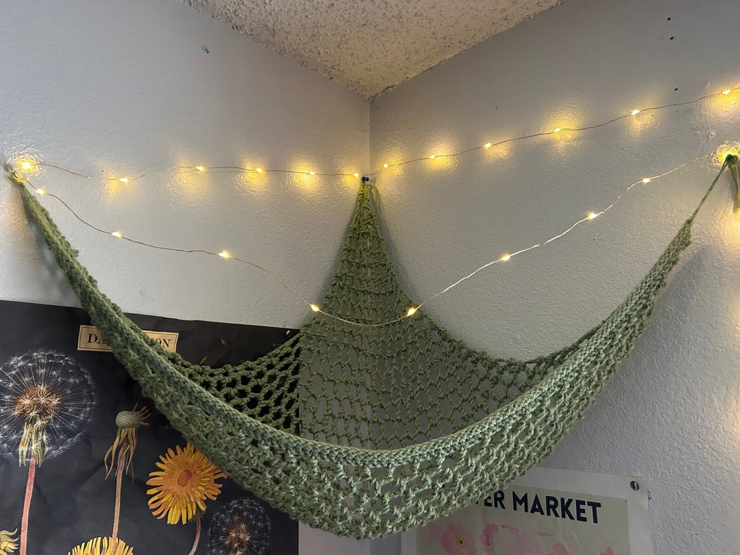 Handmade Crochet Toy Hammock Net - Etsy