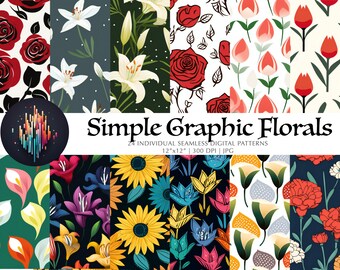 Retro Atomic, 20 Downloadable Seamless Tiled Patterns for Graphic ...