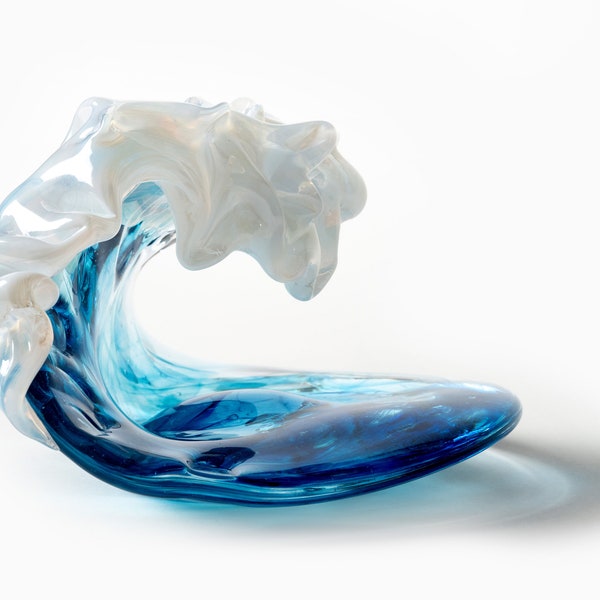 Glass Wave Sculpture - Etsy