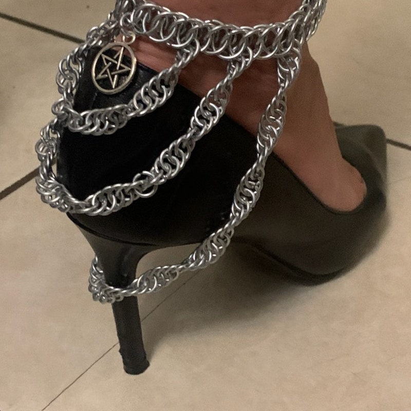 Chainmail Anklet - Etsy