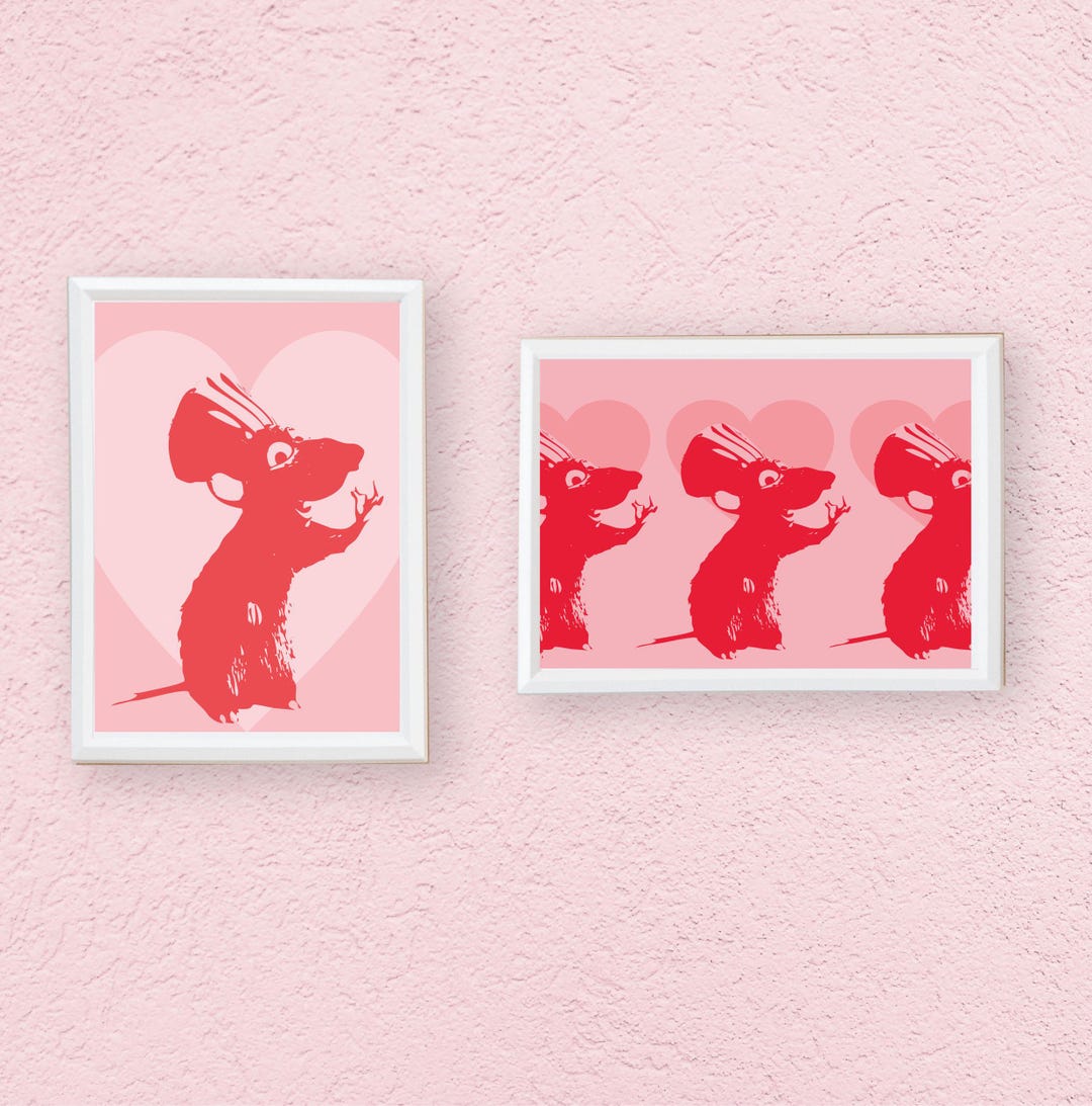 Remi the Rat Print- DIGITAL DOWNLOAD - Etsy