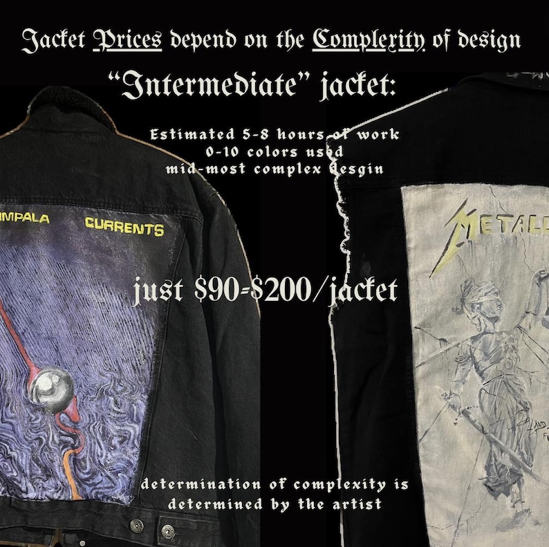 Custom Made Jean Jackets - Etsy