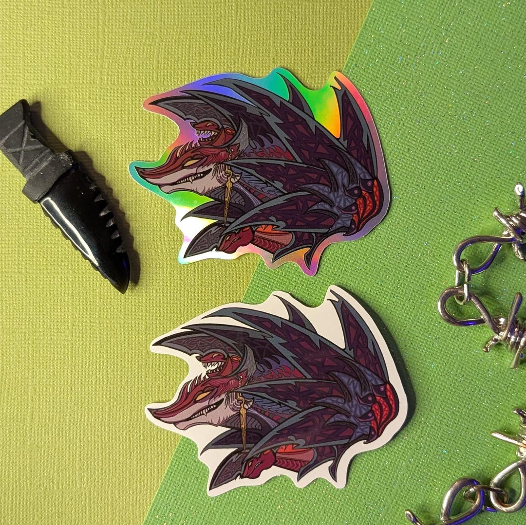 League of Legends Naafiri Vinyl Sticker 3” Holographic Sticker| Lol ...