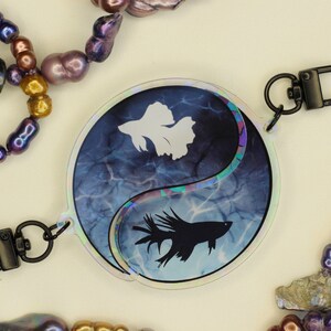 Jujutsu Kaisen | Betta Fish Yin and Yang Double-sided Acrylic Keychains ...