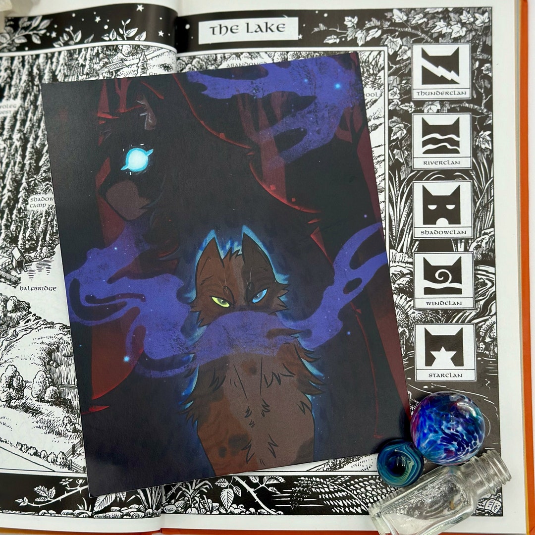 Bristlefrost Print| Ashfur Print| A Light in the Mist - Etsy